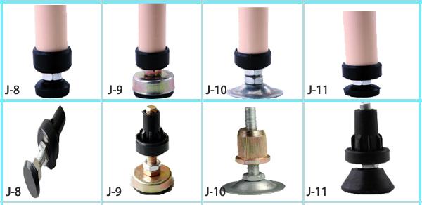 Structural Pipe Fittings Adjuster End Top Cap In Pipe Joint System
